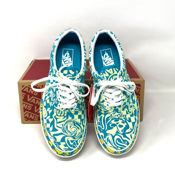 Vans | Shoes | Vans Era Stacked Platform Low Top Blue Canvas Womens ...